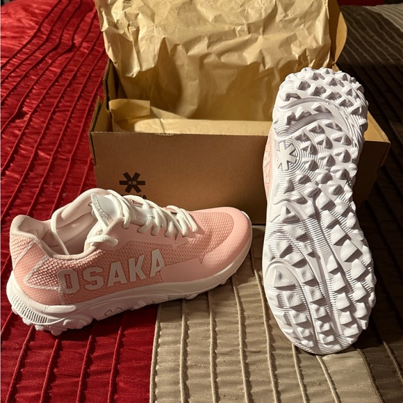 Osaka | Shoes | Osaka Women Field Hockey Turf Shoes Kai Mk Pinkwhite ...